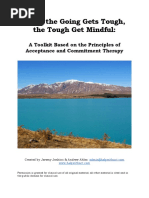 Values Checklist - Russ Harris | PDF