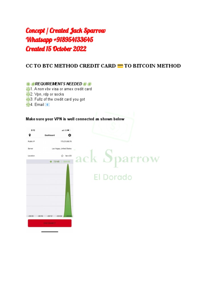 CC To BTC October 2022 | PDF