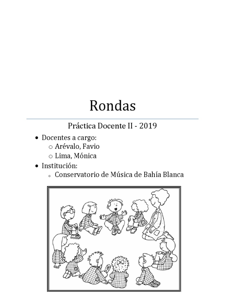 Rondas | PDF | Ritmo