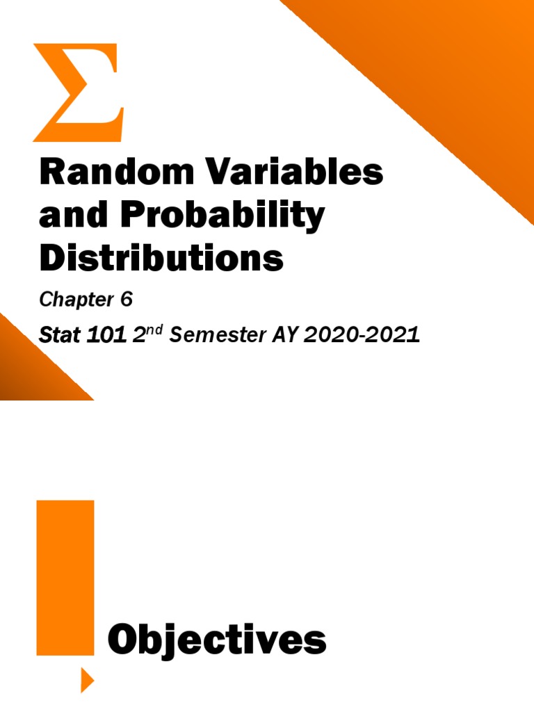 Probability Basics for Stat Students | PDF | Probability Distribution | Probability Density Function