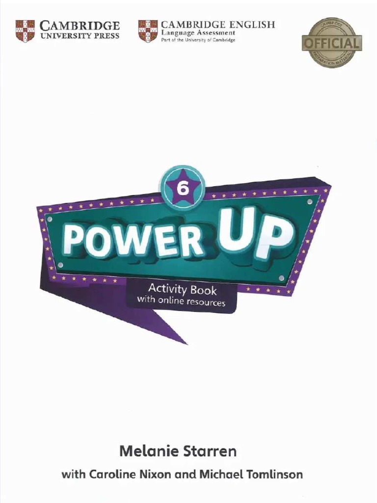 Power Up 6 Activity Book | PDF