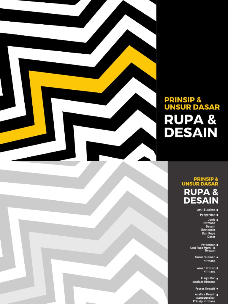 Prinsip Asas Rupa Desain - Nirmana | PDF
