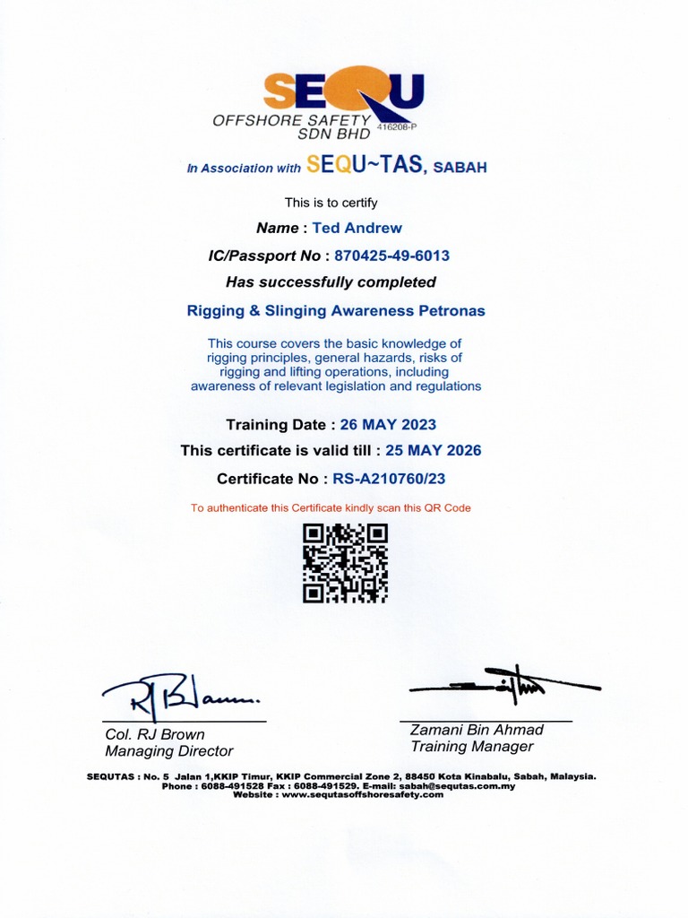 Rigging & Slinging | PDF