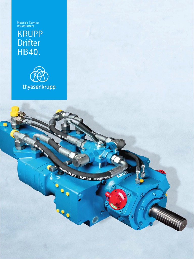 KRUPP Drifter HB40 Specifications Guide | PDF