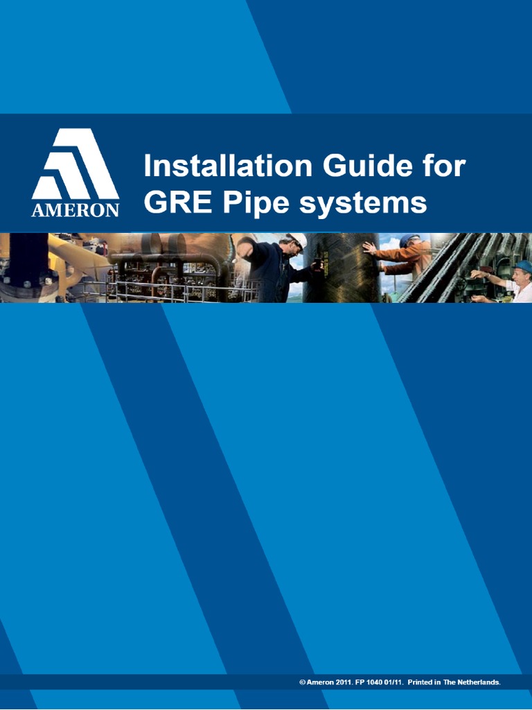 Installation Guide For GRE Pipe Systems | PDF