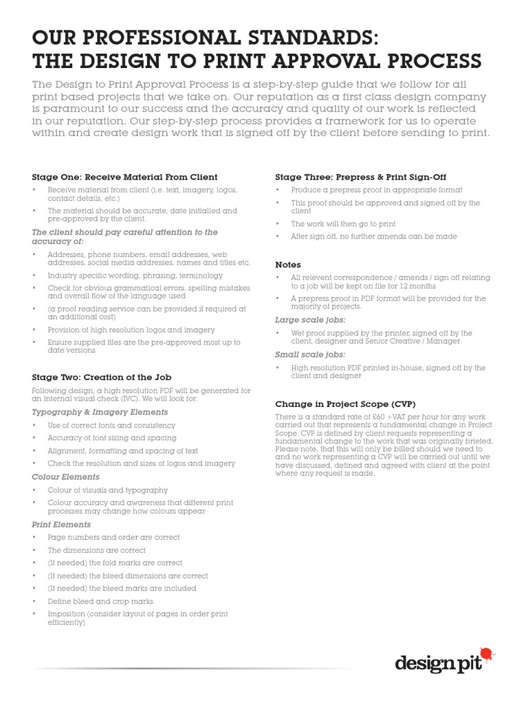 1017 - Design Pit Proofing Process - v2GPR | PDF