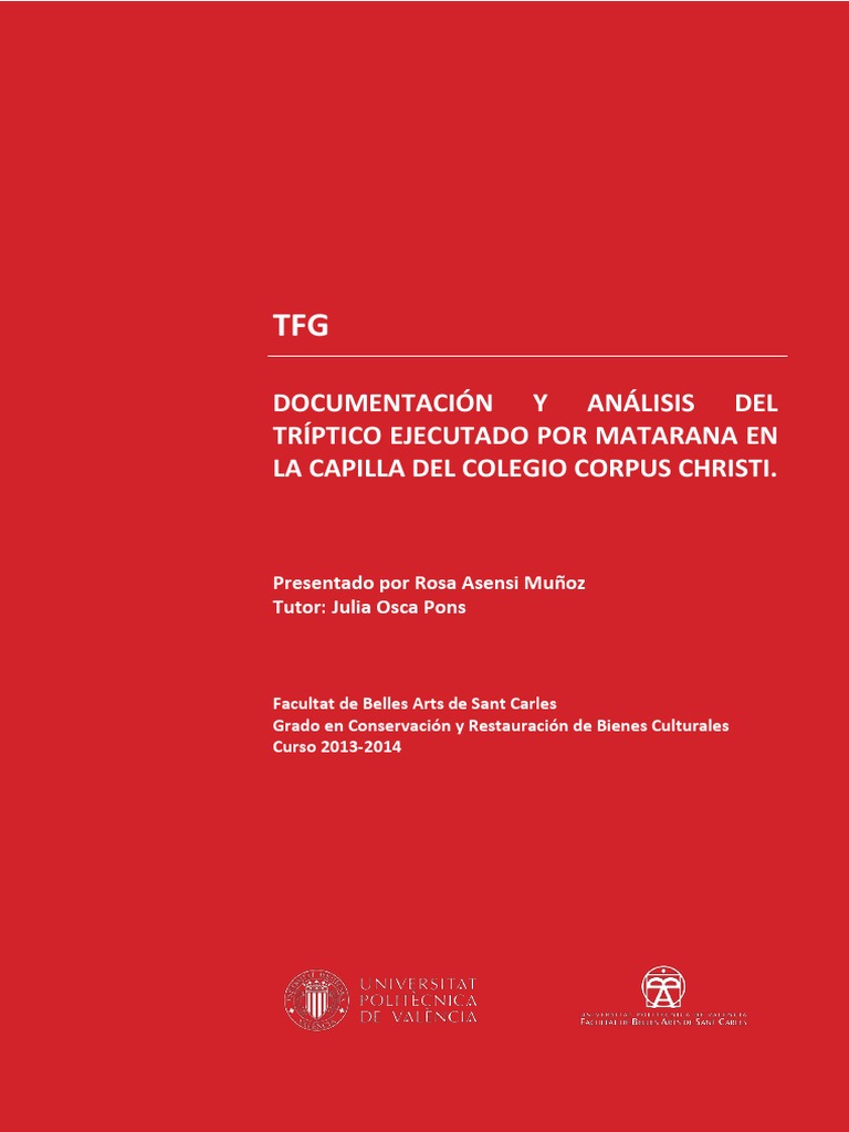 TFG Completo | PDF | Pinturas | Pintura al óleo