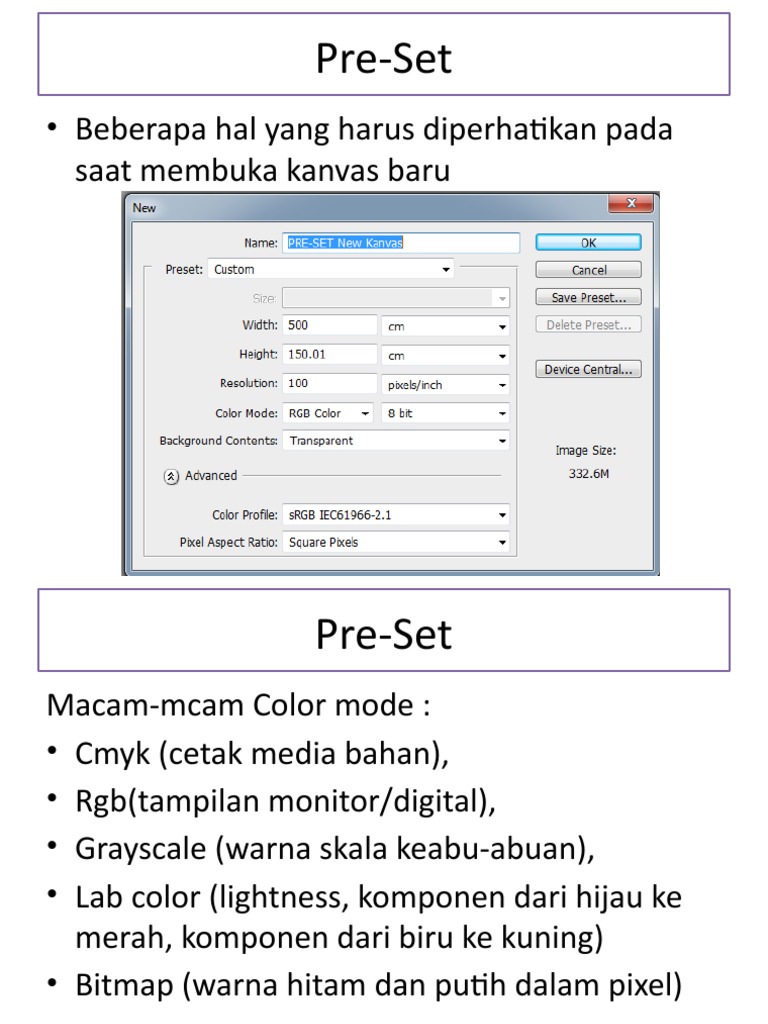 Ringkasan Materi Photoshop 2018 | PDF