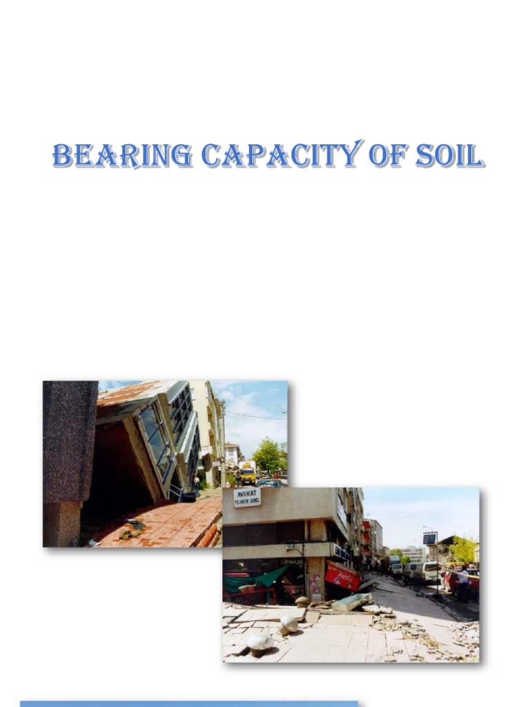 Bearing Capacity Of Soil V02 Pdf Civil Engineering Applied And
