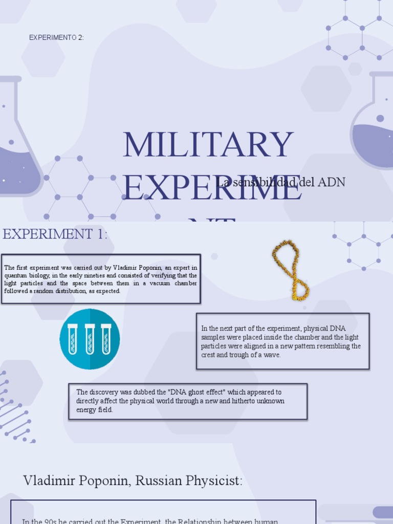 Military Experiment | PDF | Photon | Experiment