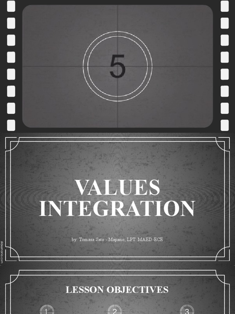 Values Integration Lesson 4 | PDF