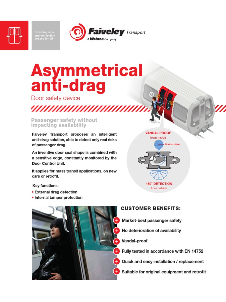 Asymmetrical Anti Drag Door Safety Device Brochure | PDF | Door ...