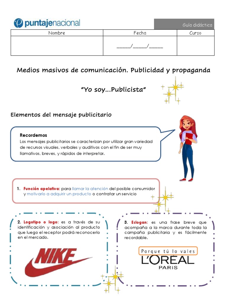 Actividad Didactica Medios Masivos de Comunicacion | PDF