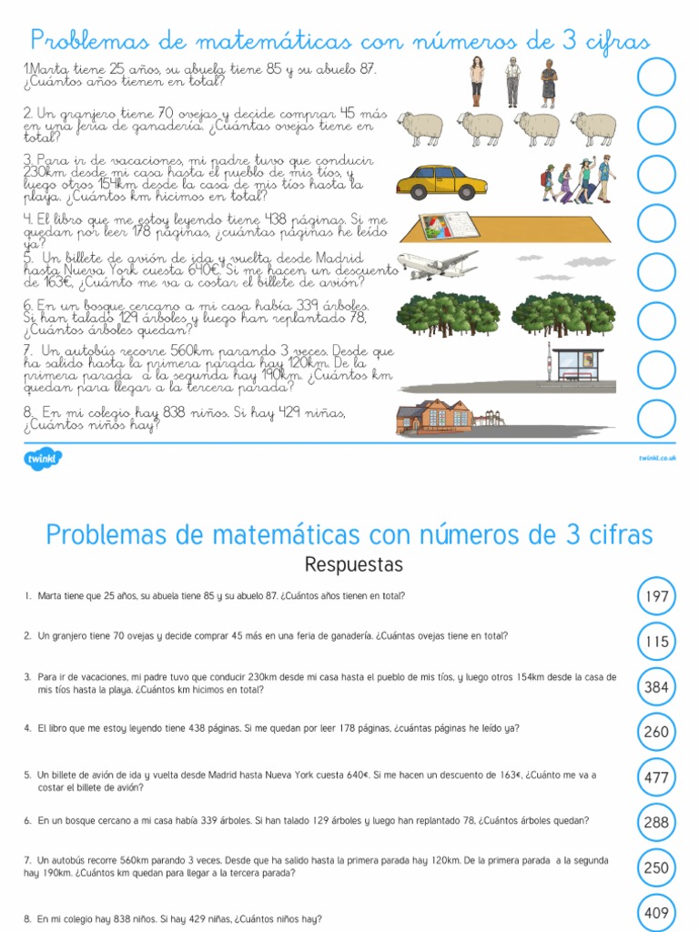 T2-L-219-Problemas-con-sumas-y-restas-numeros-con-3-digitos | PDF