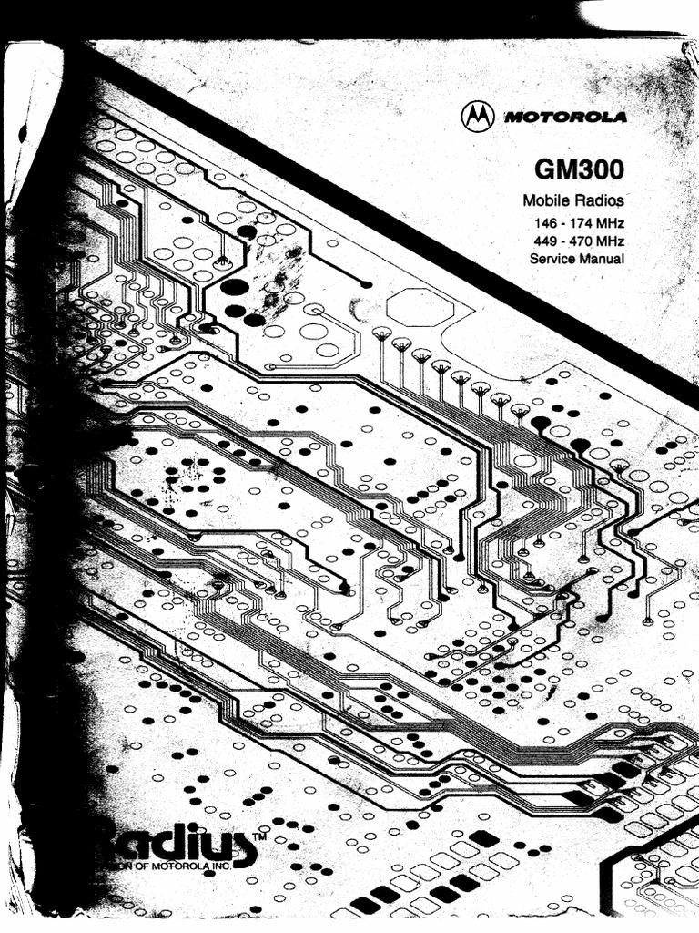 Motorola GM 300 Service Manual | PDF