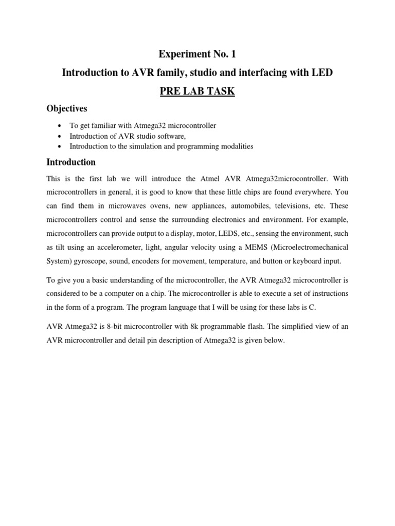 Lab 1 | PDF | Teaching Methods & Materials Lab 1 | PDF | Teaching Methods & Materials