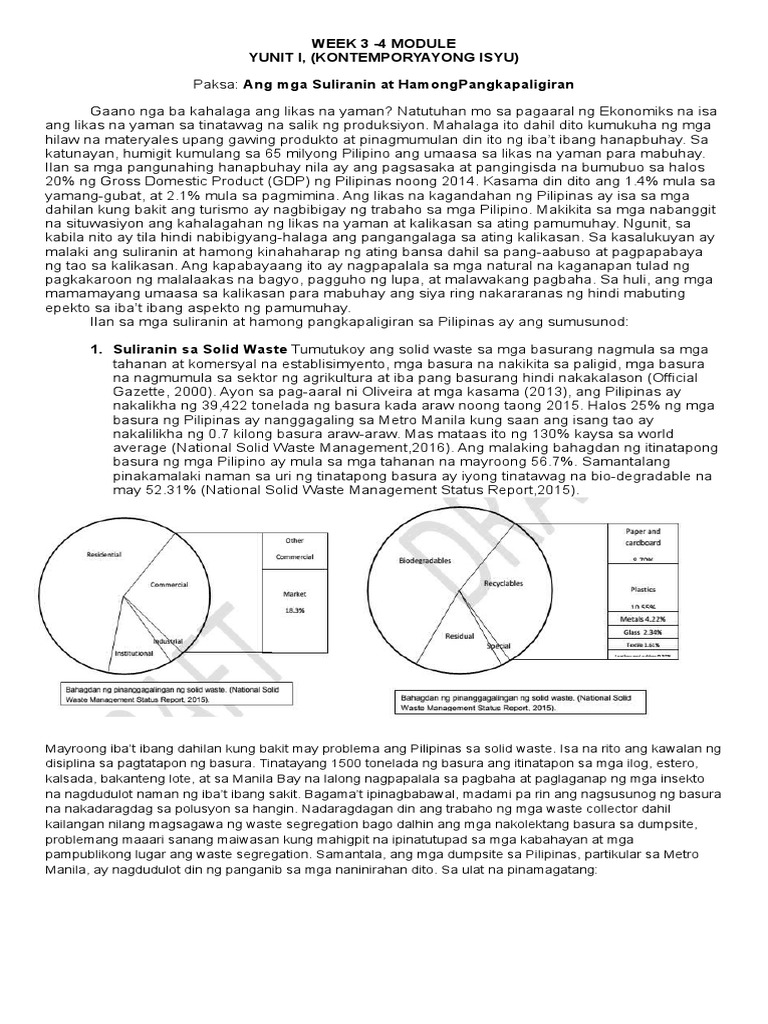 G10 Q1 3 4 Module | PDF