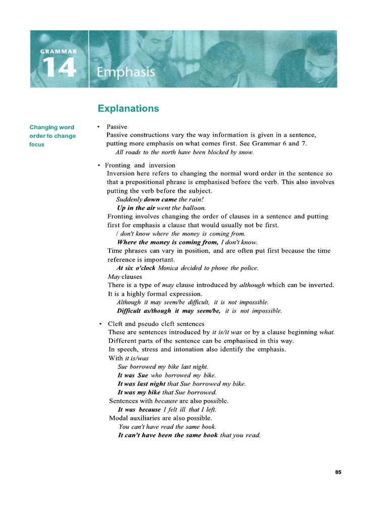 14 Emphasis | PDF