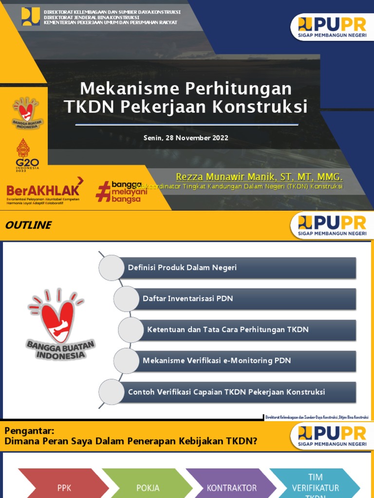 Mekanisme Perhitungan TKDN 281122 | PDF | Pengelolaan Keuangan & Uang