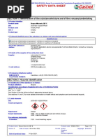 HYJET V Aviation Hydraulic Fluid SDS | PDF | Hazards | Occupational ...