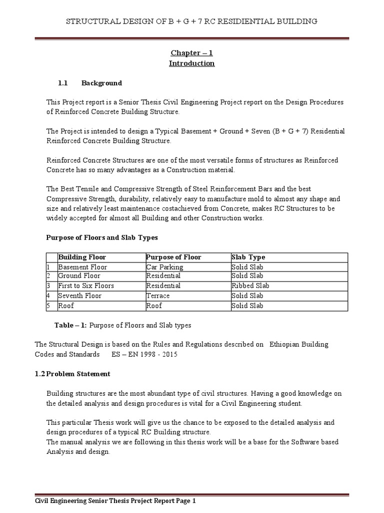 Thesis Report Final Word | PDF