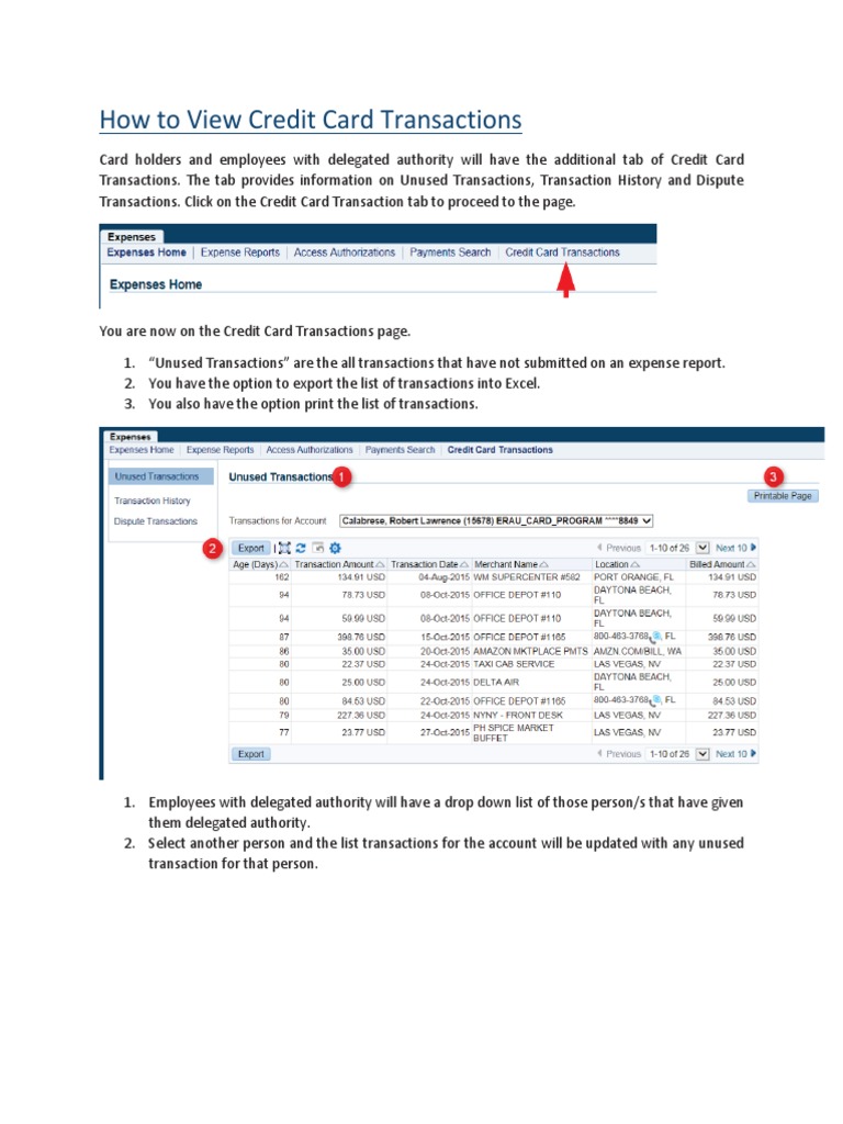corporate-card-and-iexpense-university_EXPENSE RPTS | PDF
