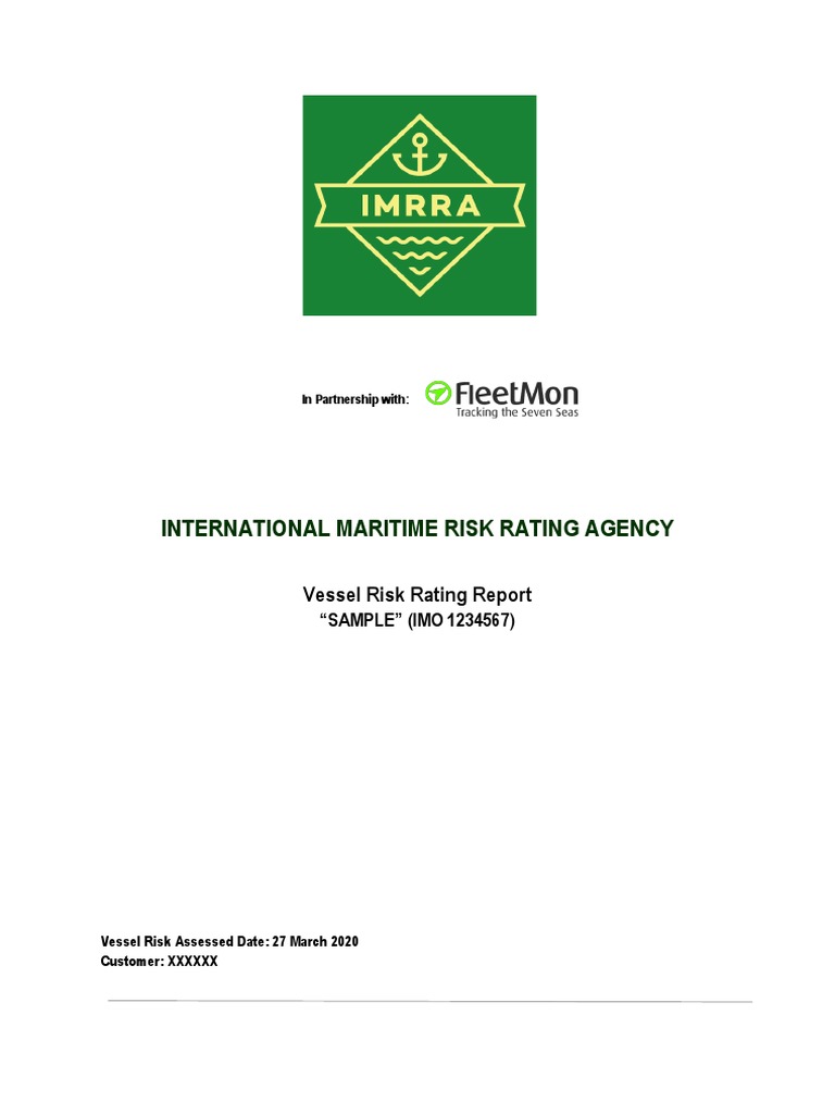 Maritime Vessel Risk Analysis | PDF | Ships | Oil Tanker
