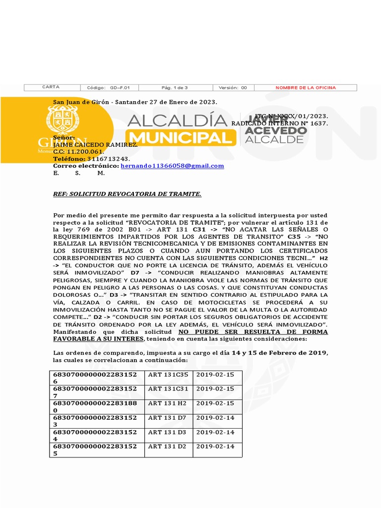 Teffy Jaime Caicedo | PDF | Debido al proceso | Justicia