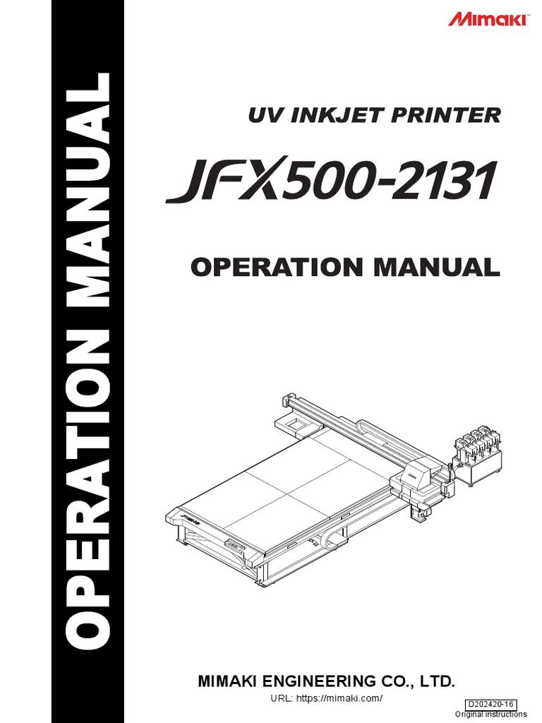 D202420-16 JFX500-2131 OperationManual e | PDF | Electromagnetic Interference | Ultraviolet
