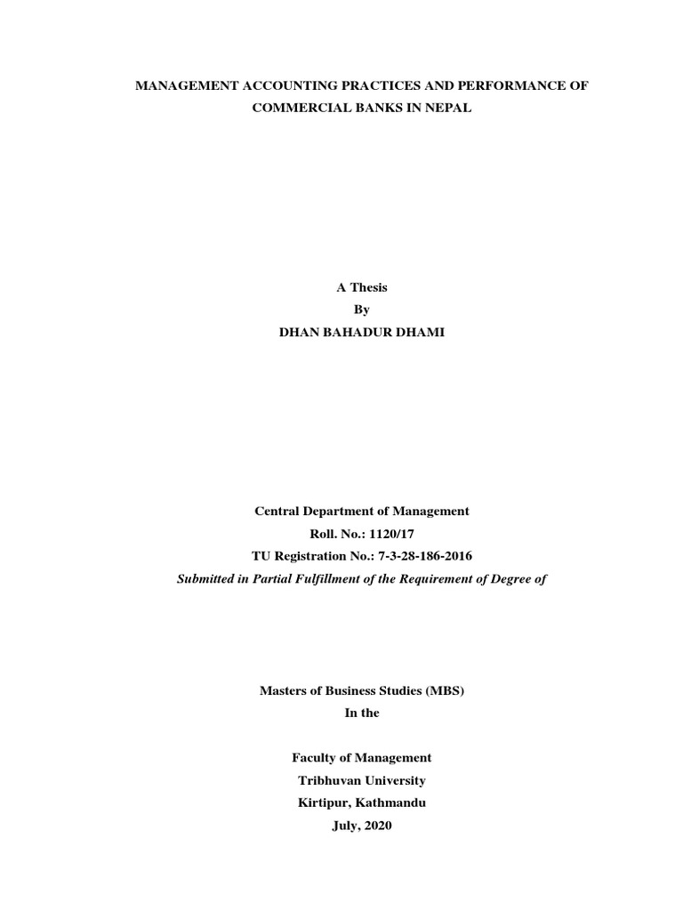 Thesis | PDF