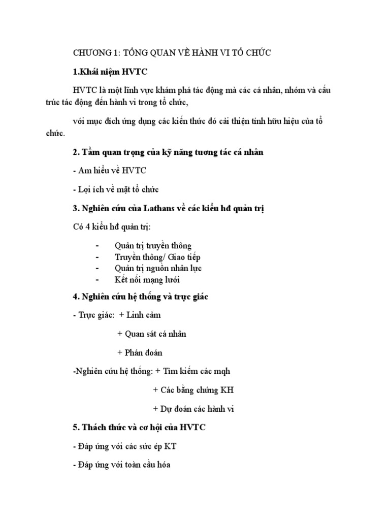 1.Khái niệm HVTC | PDF