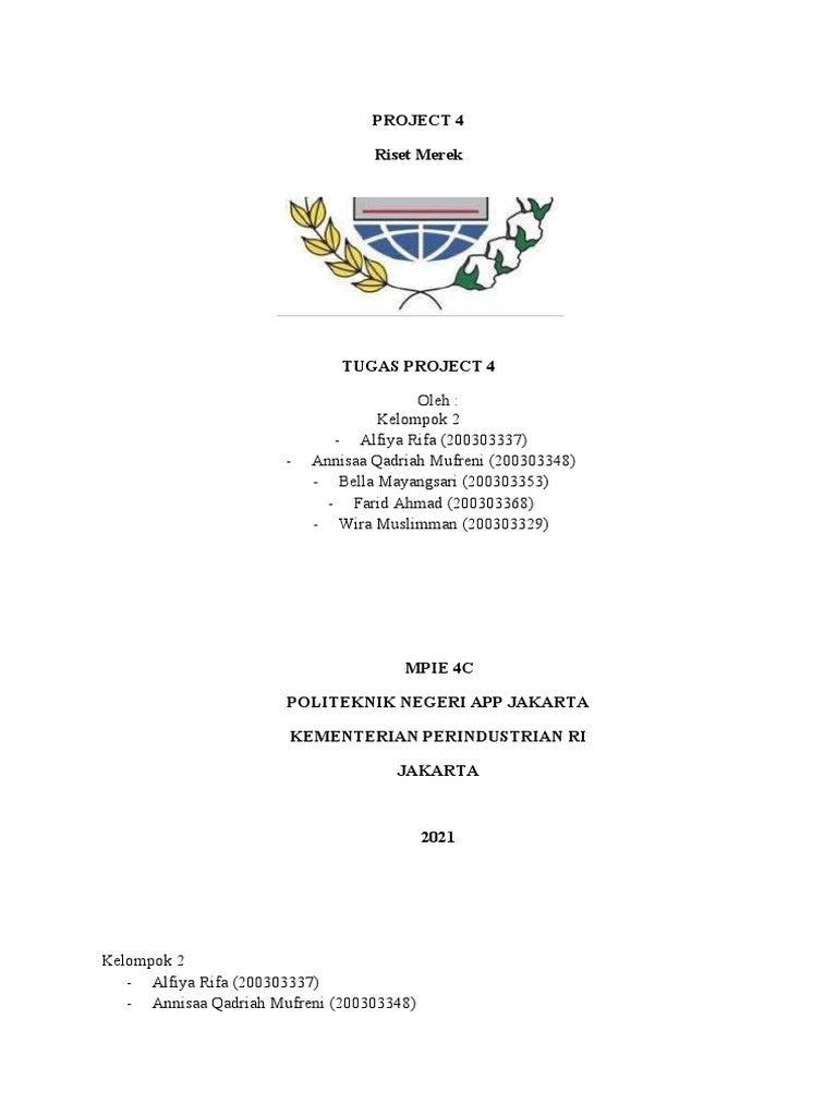 Tugas 1 Project 4 | PDF