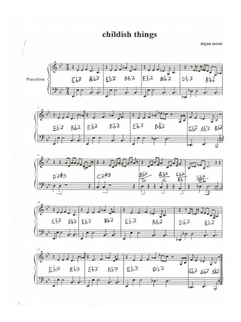 Childish Things | PDF