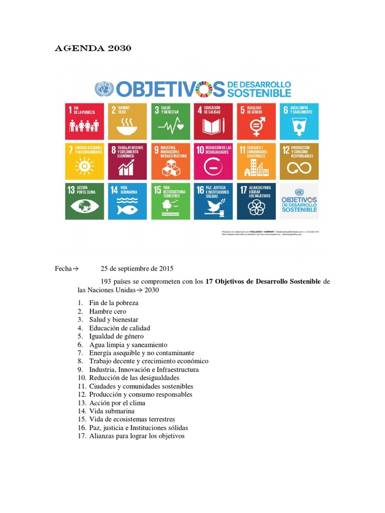 Agenda 2030 | PDF