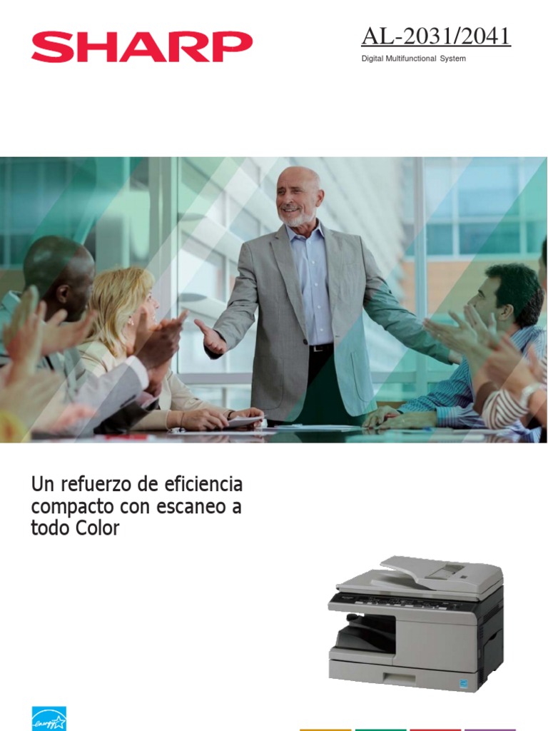 Sharp Al 2031 | PDF | Escáner de imagen | Informática