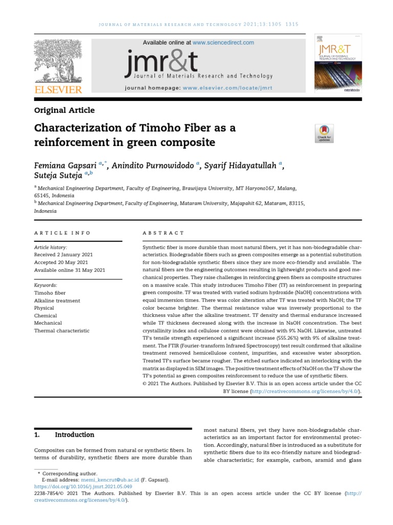 jurnal kayu timoho | PDF