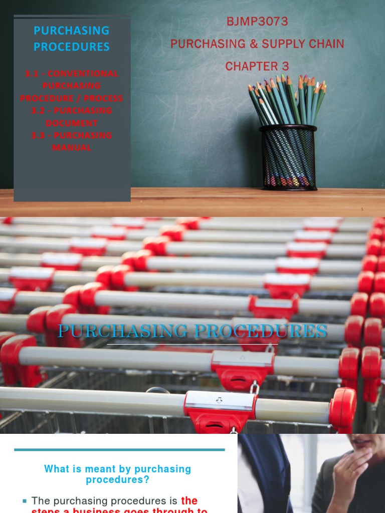 3 Chapter 3 - Purchasing Procedures | PDF | Request For Proposal | Procurement
