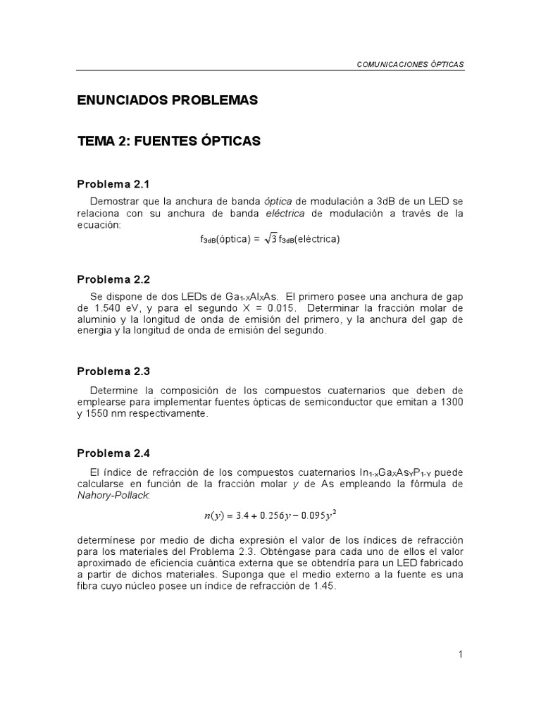 Problemas COMOPT - Cap2 | PDF