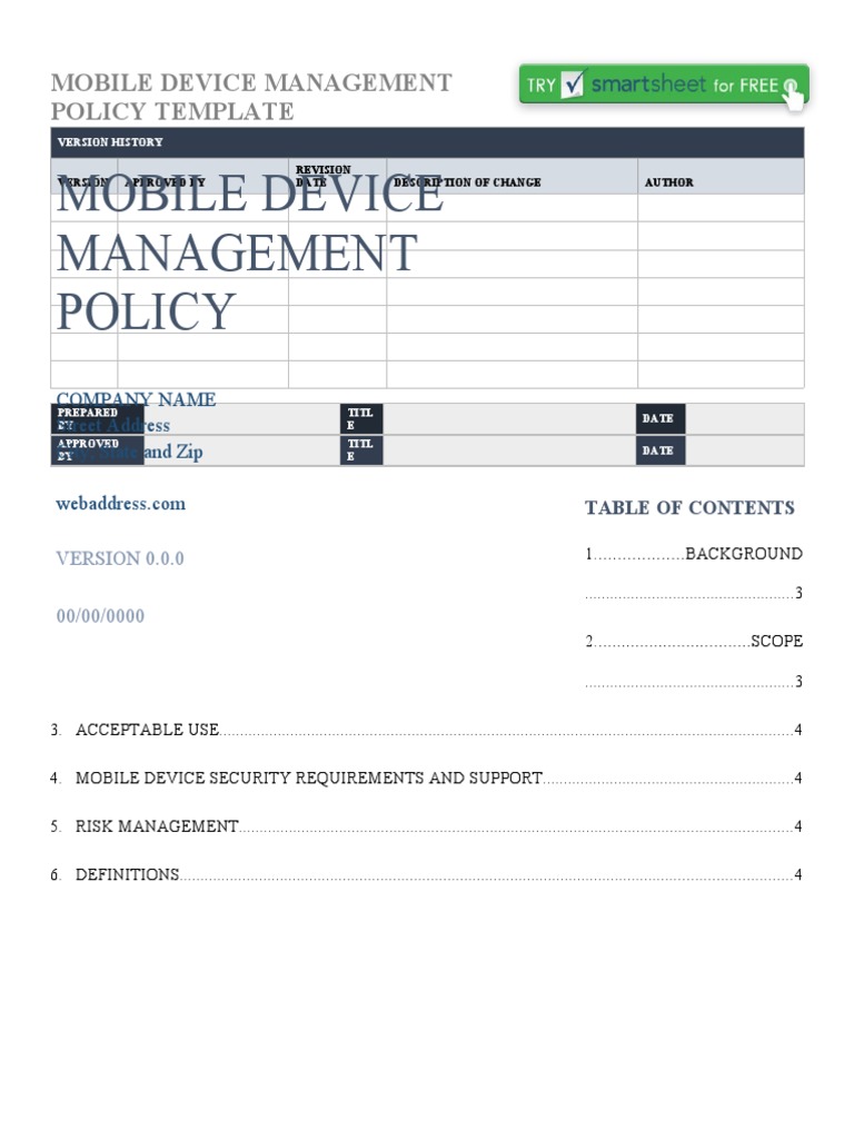 Mobile Device Management | PDF | Mobile App | Computer Security Mobile Device Management | PDF | Mobile App | Computer Security
