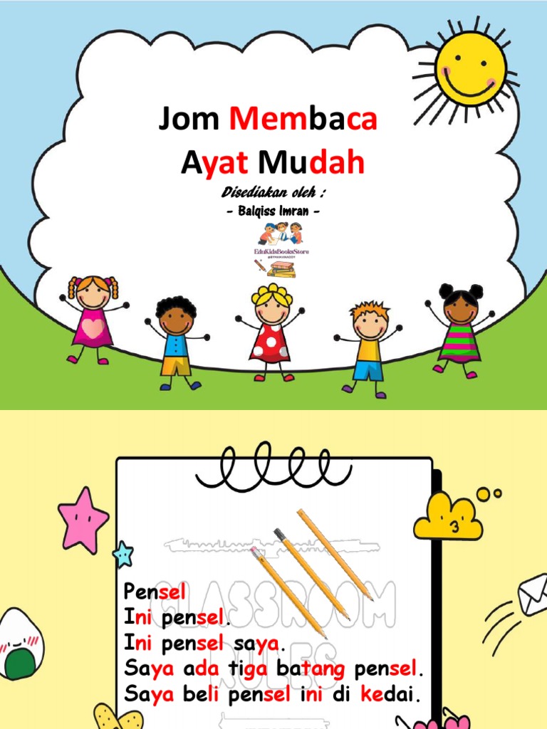 Jom Membaca Ayat Mudah | PDF