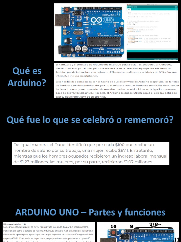 Arduino Uno: Partes y Funciones Básicas | PDF