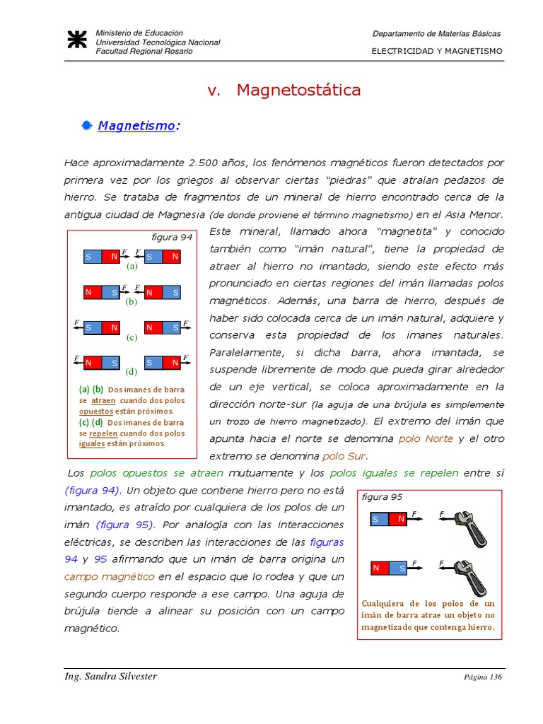 Magnetostática | PDF | Ciencia y matemática