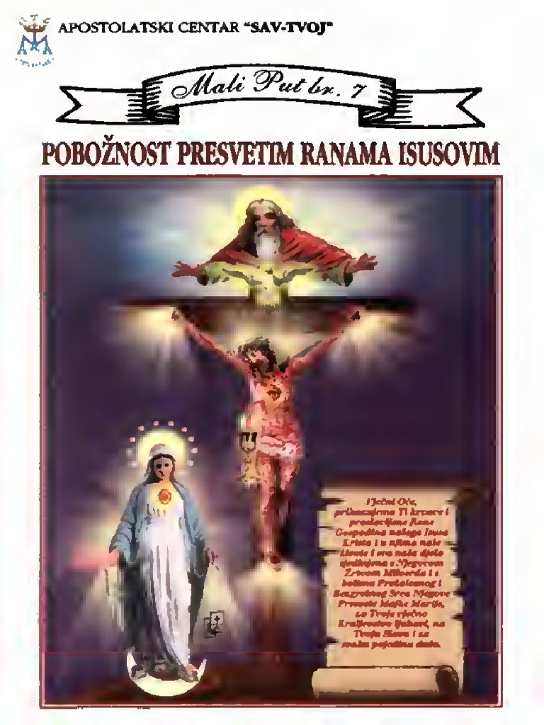 Poboznost Presvetim Ranama Isusovim-josip Marenic Text | PDF