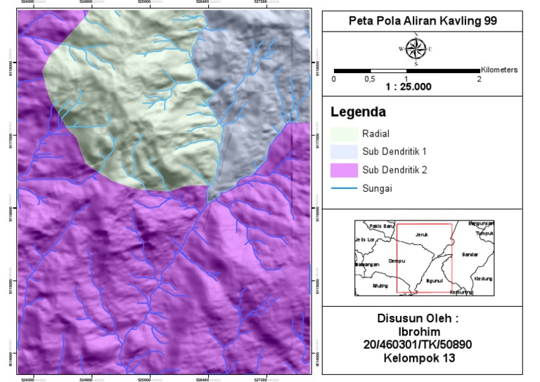 2.peta Pola Aliran Kavling 99 | PDF