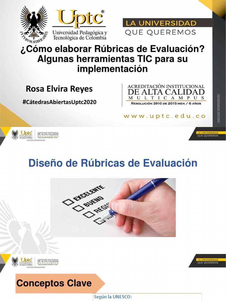 ¿Cómo Elaborar Rúbricas de Evaluación | PDF | Rúbrica (Académica ...