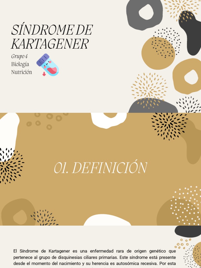 Síndrome de Kartagener: Definición y Tratamiento | PDF