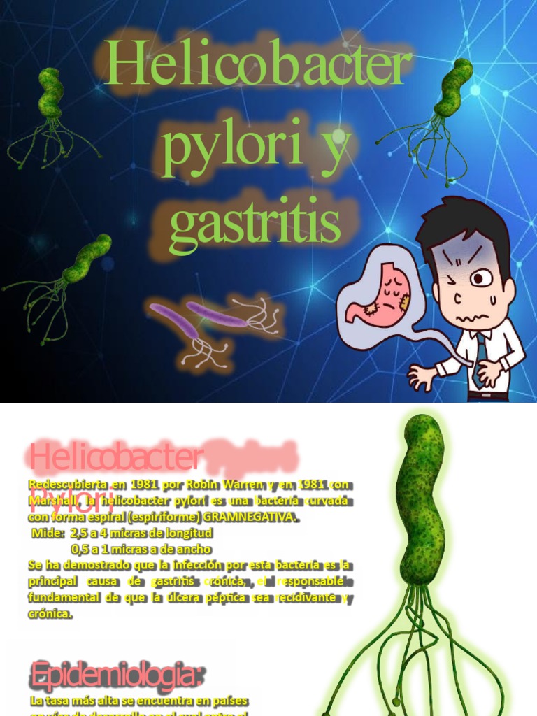 Helicobacter Pylori y Gastritis 122640 Downloable 159568 | PDF | Causas ...