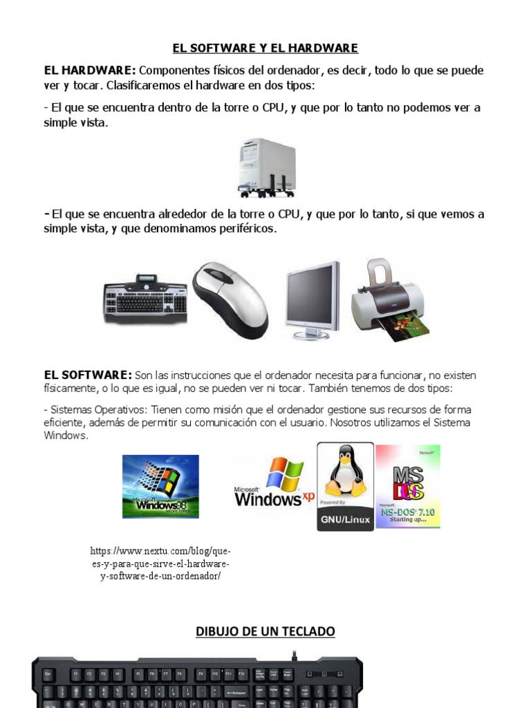 HARWARW Y SOFWARE | PDF