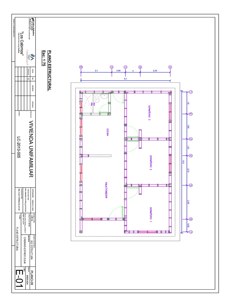 09-Plano Estructural | PDF