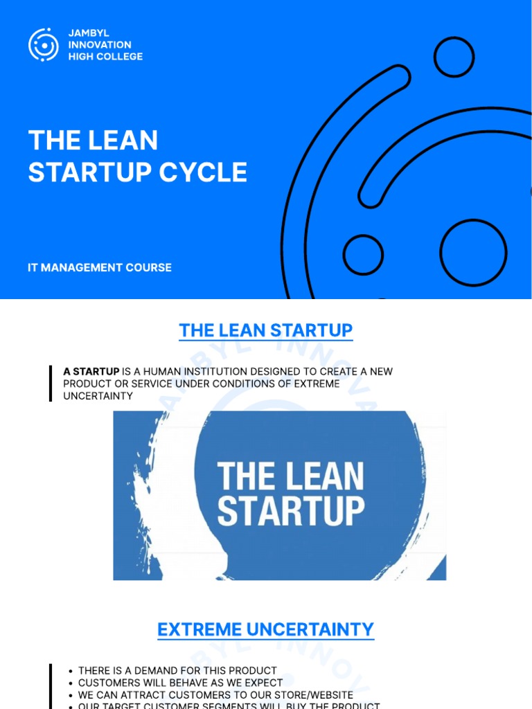 Lean Startup Plan Pdf – Lean Startup Pdf Download – TSDG